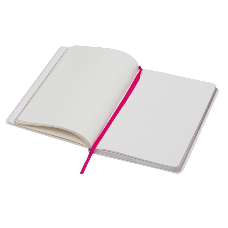 Valladolid 130x210/80p plain notepad, white | Promotional Gifts