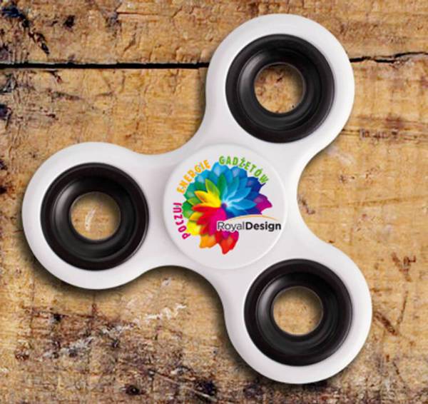 Fidget Spinner, white | Promotional Gifts